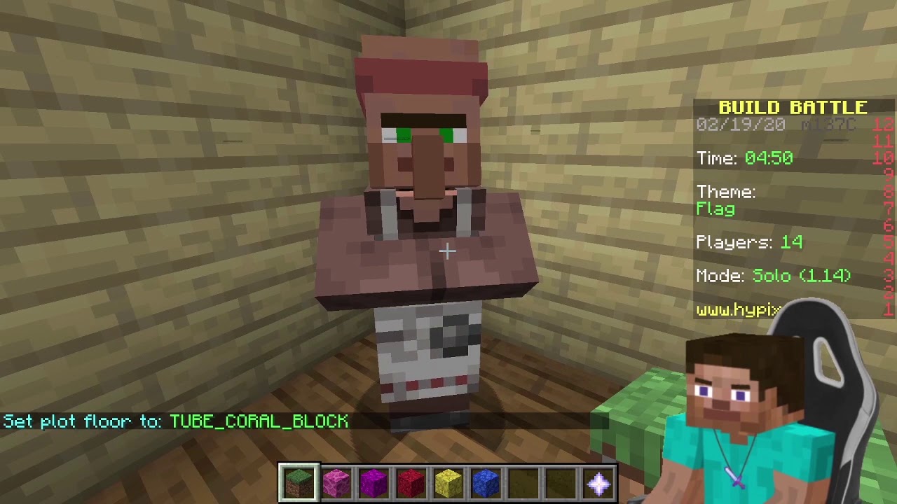 Minecraft: BUILD BATTLE! LUA E BANDEIRA! 🌒🚩 - YouTube