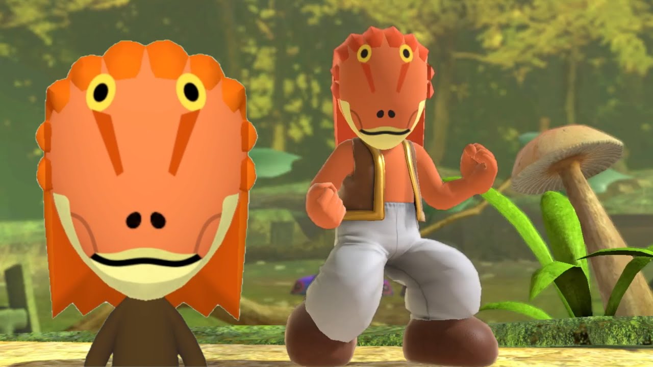 How To Make A Jar Jar Binks Mii - YouTube