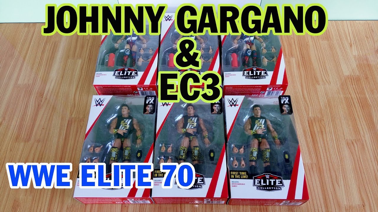 THẠCH PT - REVIEW 2 MÔ HÌNH WWE JOHNNY GARGANO & EC3 - ELITE 70 ACTION ...