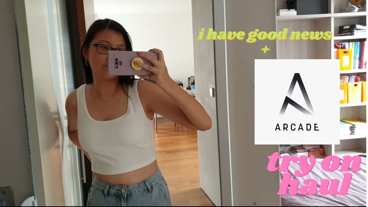 A for Arcade try on haul + improptu vlog (this video is a mess but in the best way possible ...