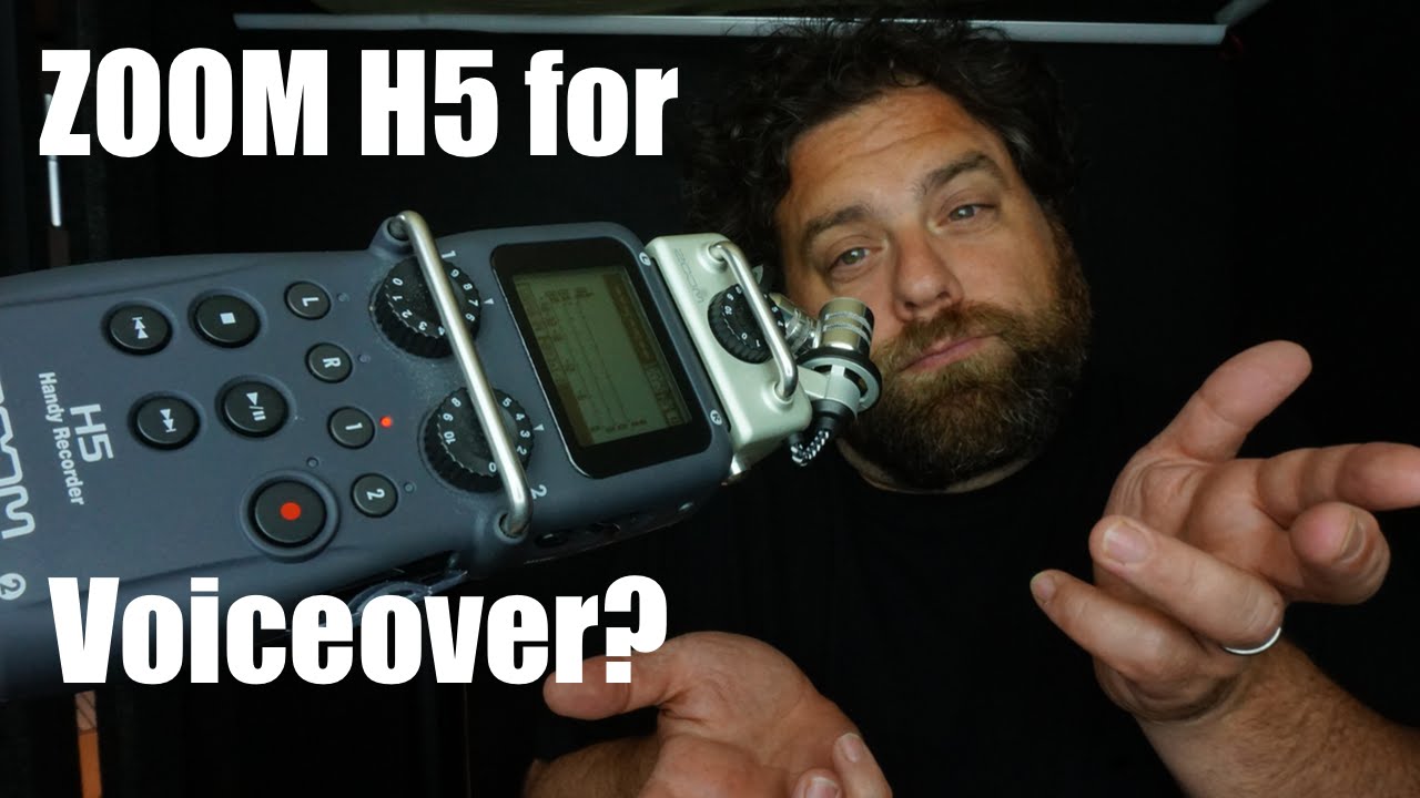 Zoom H5 as a VOICEOVER mic? - YouTube