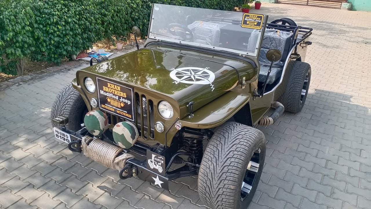 #JEEP #LOWRIDER JEEP KHAN BROTHER MODIFIED ONE MORE LOW RIDER JEEP LIKE ...