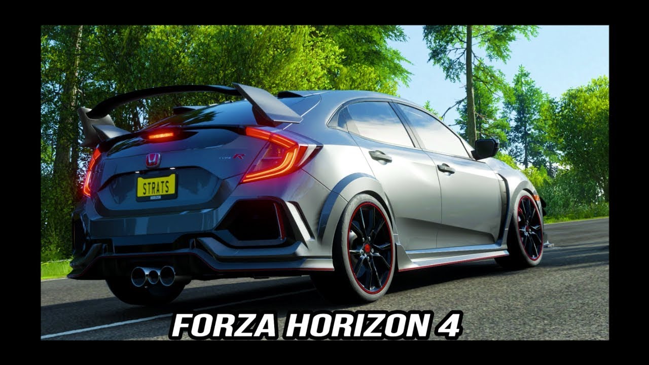 Top speed And Full Customization of the HONDA CIVIC TYPE R in Forza ...
