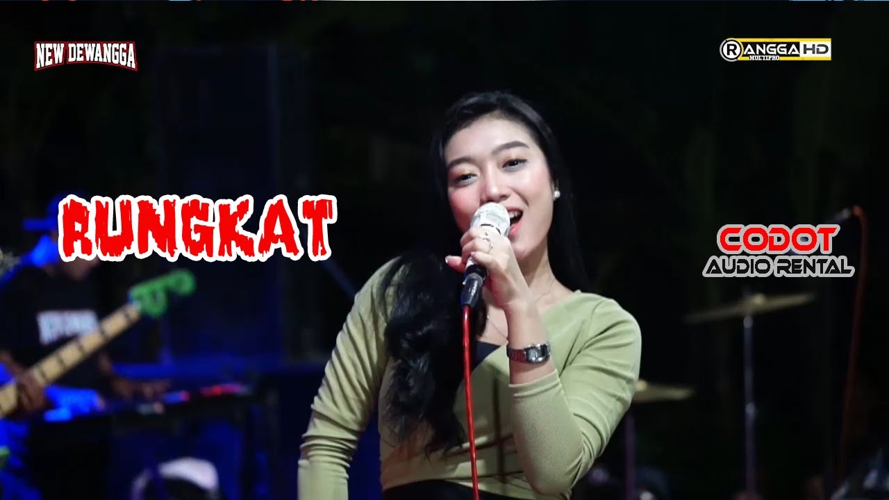 RUNGKAT PENYANYI CANTIK GOYANG HEBOH // NEW DEWANGGA - YouTube