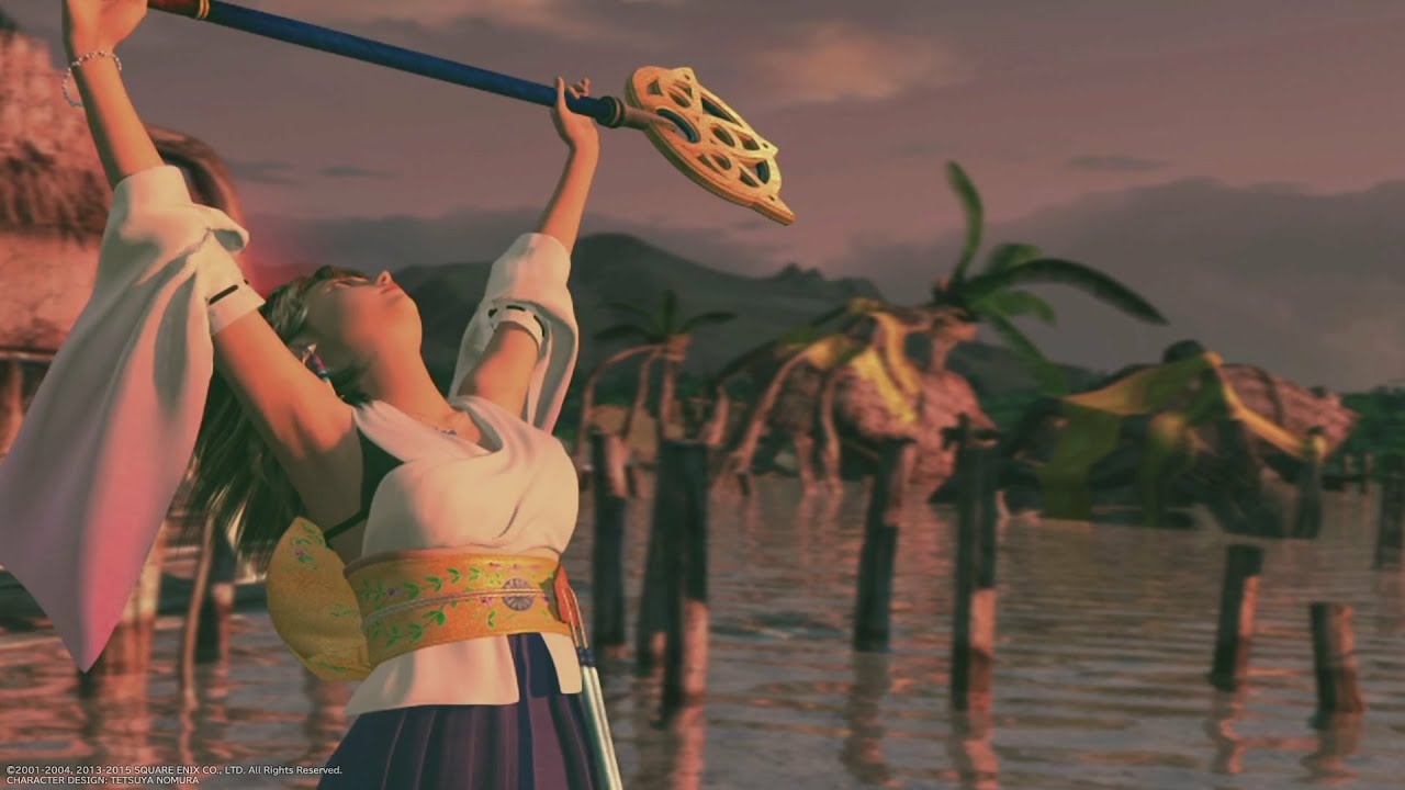 Final Fantasy X Yuna sending - YouTube