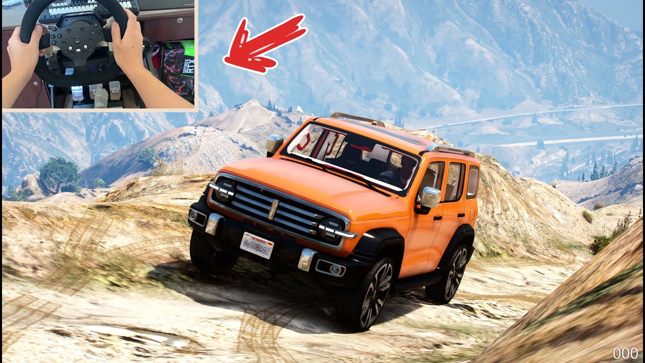 GTA 5 - GWM Tank 300 - OFF ROAD | Steering wheel gameplay - YouTube