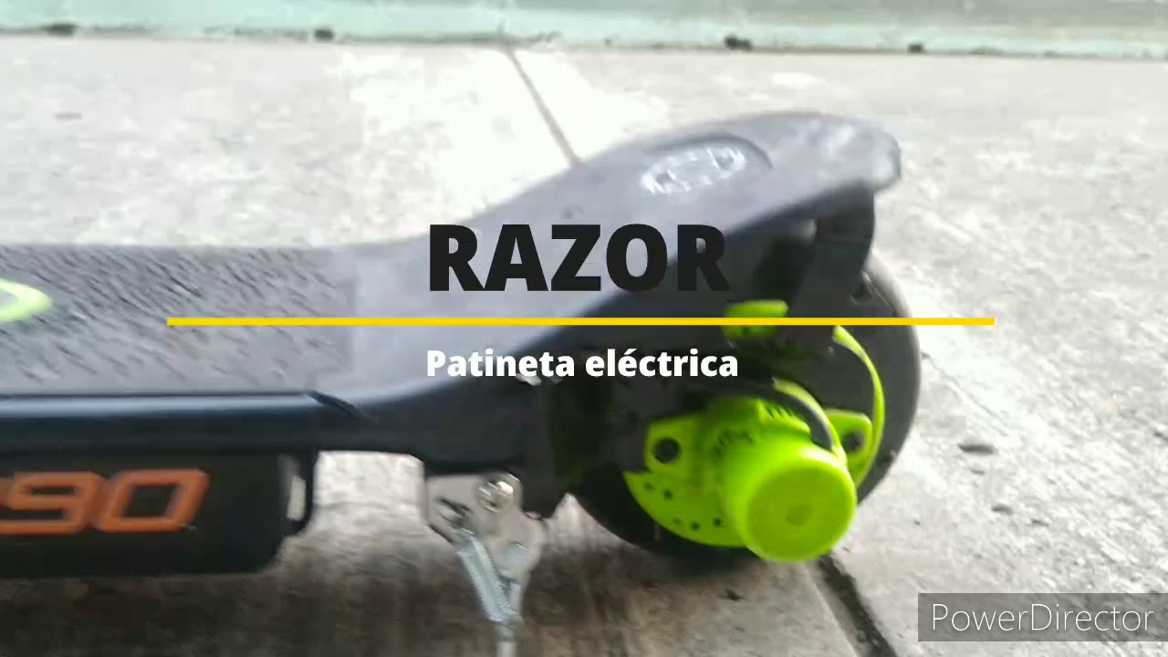 Patineta eléctrica RAZOR Power Core 90 - YouTube