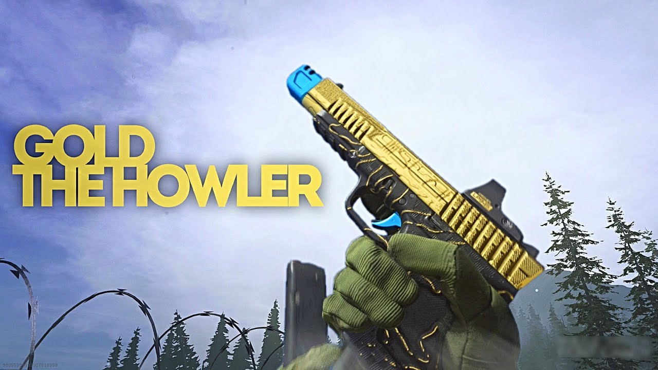 GOLD THE HOWLER - X16 Handgun EPIC Variant | (COD: Modern Warfare ...