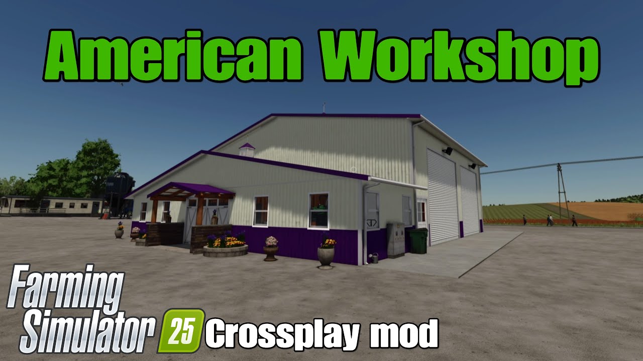 American Workshop / FS25 Crossplay mod - YouTube
