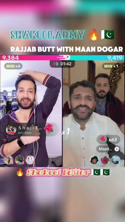 Big PK Match #shakeel #maandoger #benlive #live #tiktok - YouTube