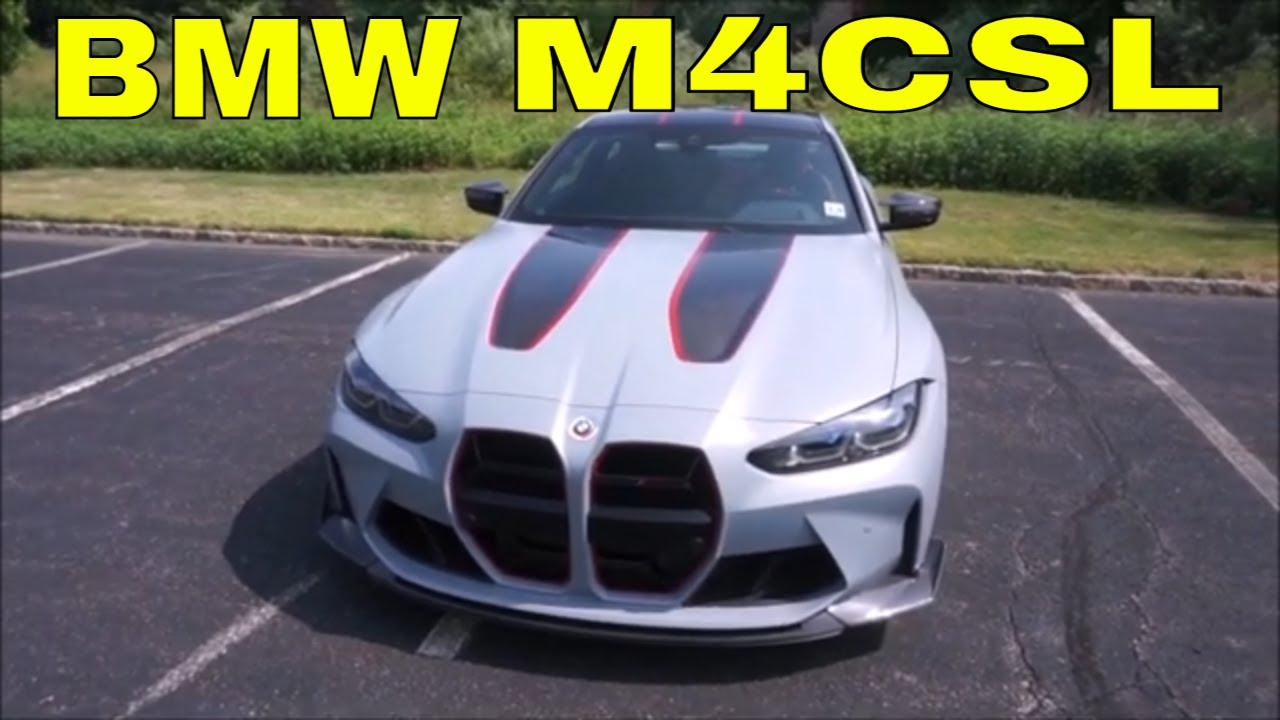 BMW M4 CSL Everything You Need to Know - YouTube