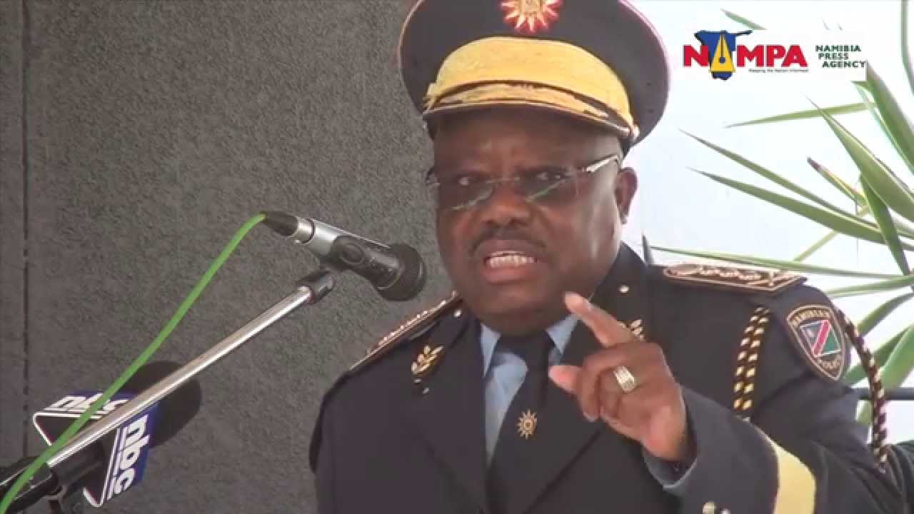 NAMPA: WHK NamPol IG on peace and stability 26 Febr 2015 HD - YouTube