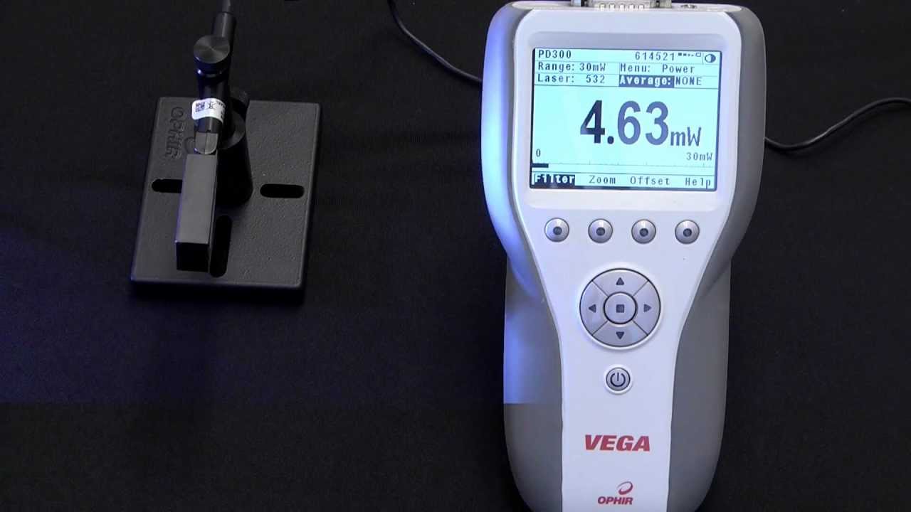How to measure power of very low power pulsed laser beams - YouTube