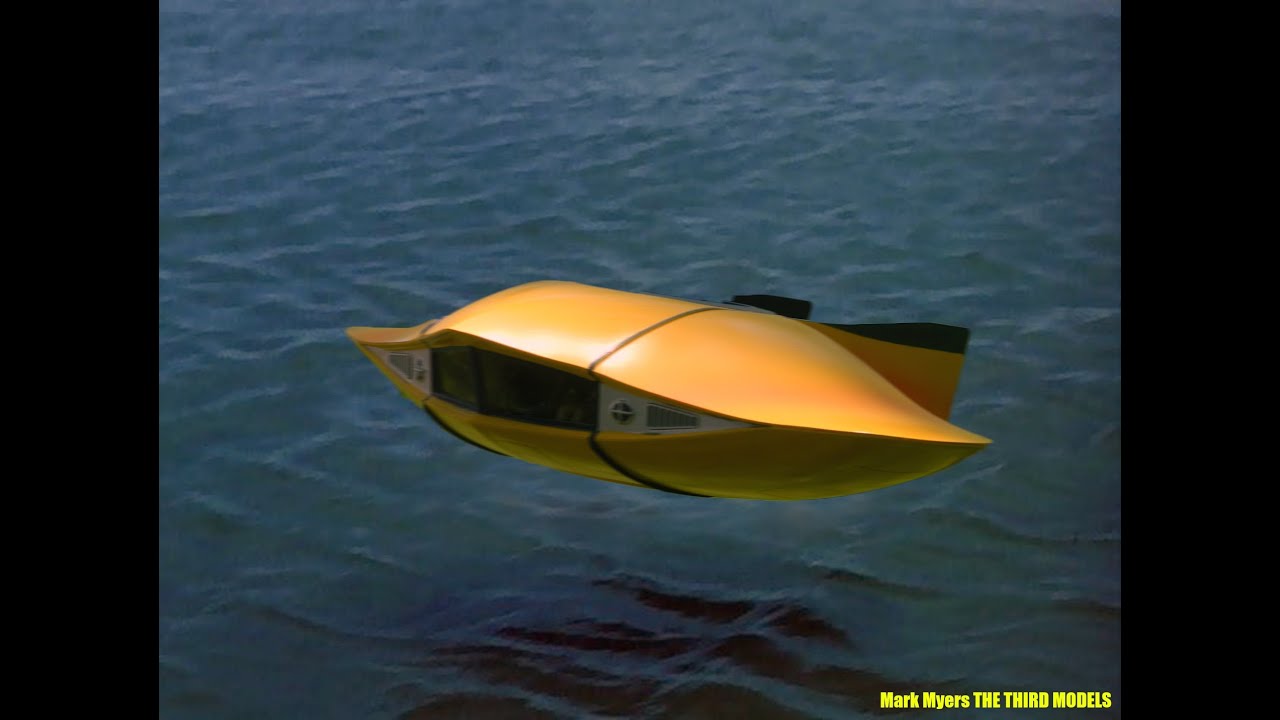 Mark Myers 1/32 Moebius Flying Sub Build. - YouTube