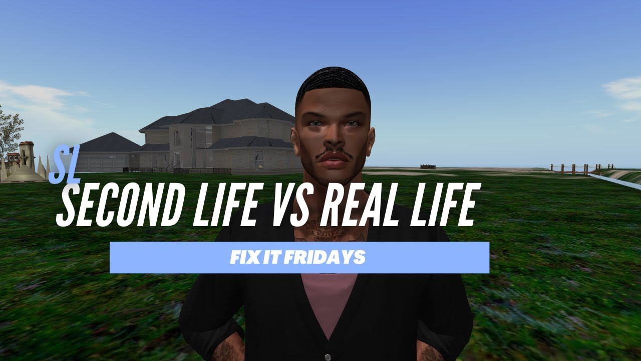 #SecondLife | SL Vs RL - YouTube