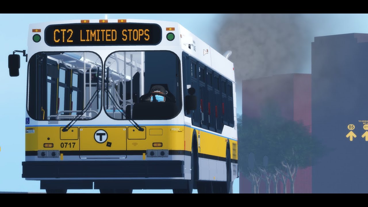 MBTA Roblox CT2 to Sullivan with MBOC D40LF - YouTube