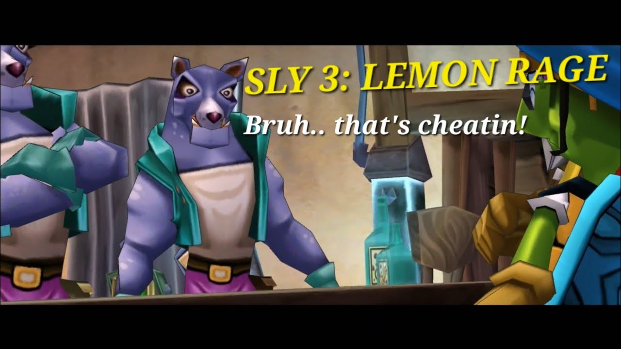 Sly 3 HD: Lemon Rage - (PS3 Quality Test) - YouTube