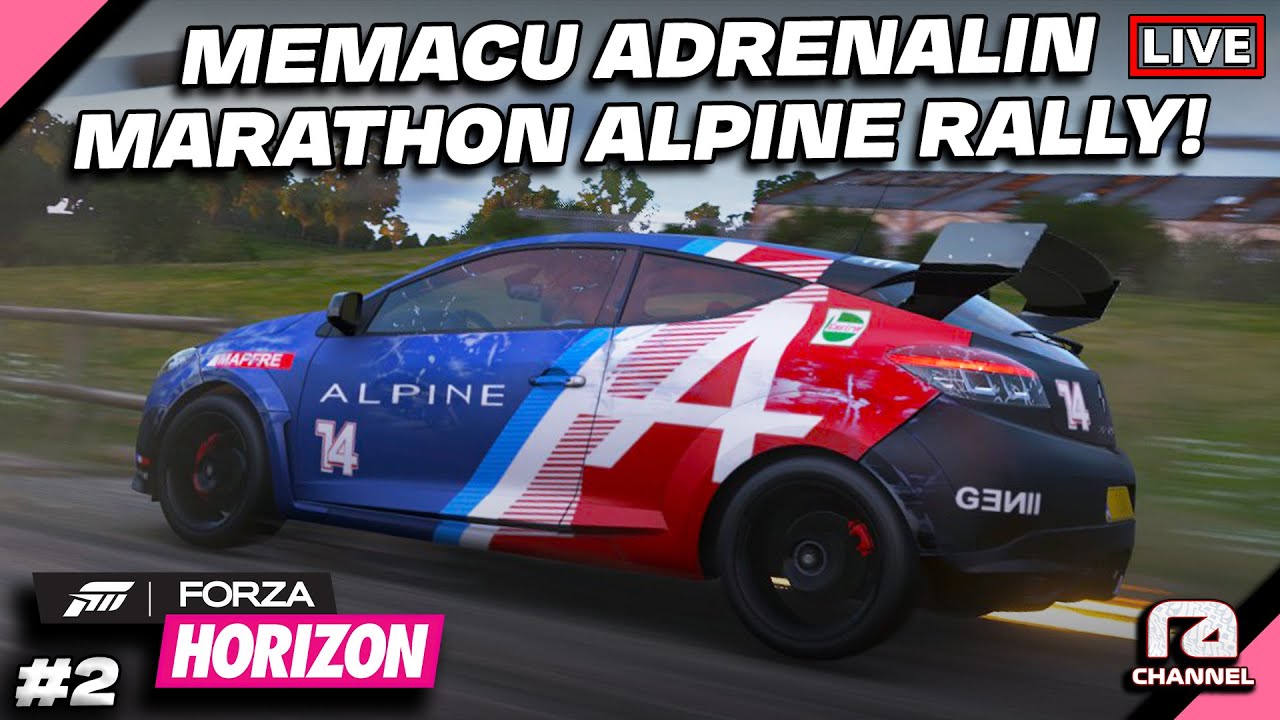 ALPINE F1 RALLY AJAK LU MARATHON RALLY 50+ KM!🤯- Forza Horizon 4 Live ...