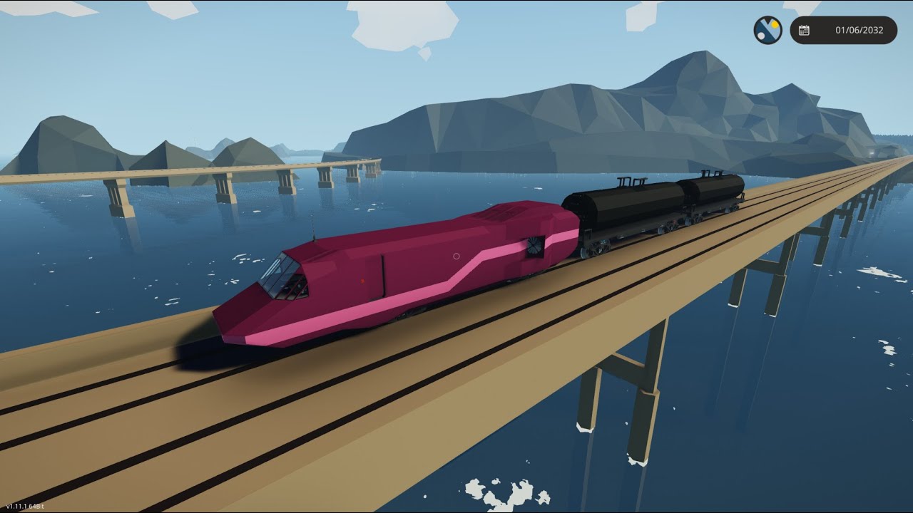 Jet Powered Train! Stormworks Timelapse (14x speed) - YouTube