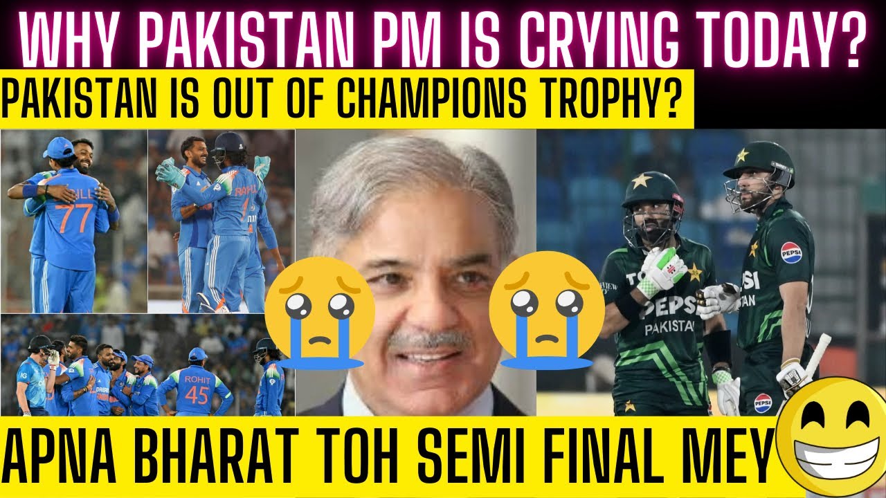 Why pakistani PM is crying after India vs Pakistan Match, India is ...