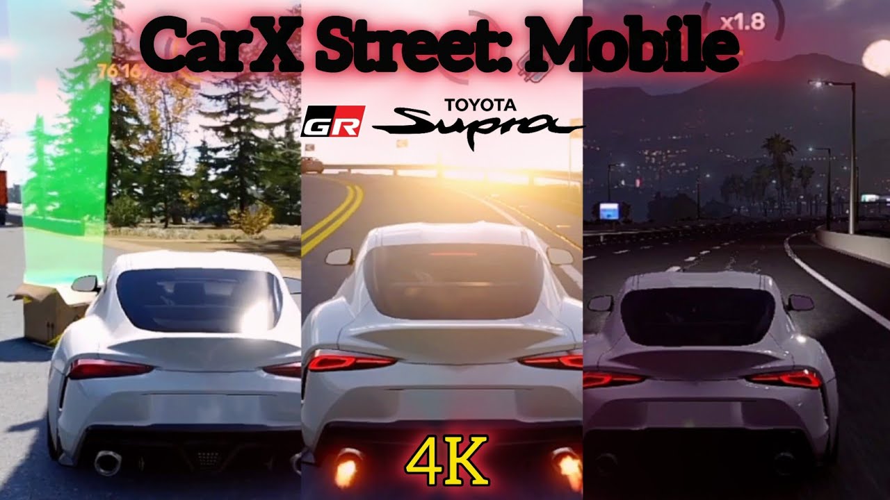 [CarX Street 2024 Mobile] - Freeroam, Test Drive | Toyota GR Supra MK5 ...