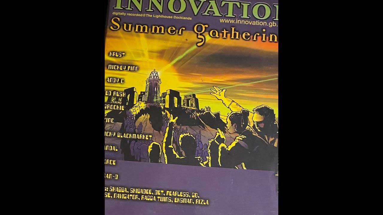 DJ ED RUSH MC's EKSMAN DET GQ INNOVATION SUMMER GATHERING 02 - YouTube