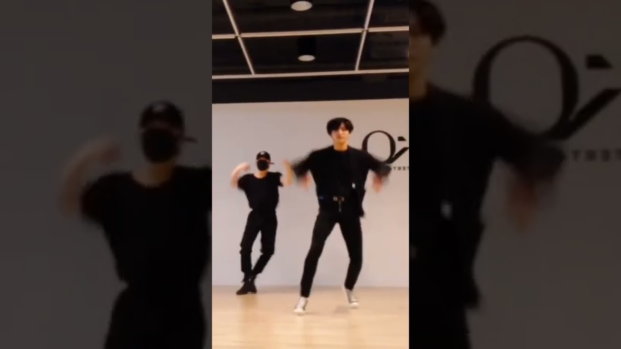 just san and seonghwa dancing to dazzling light (ATEEZ) - YouTube