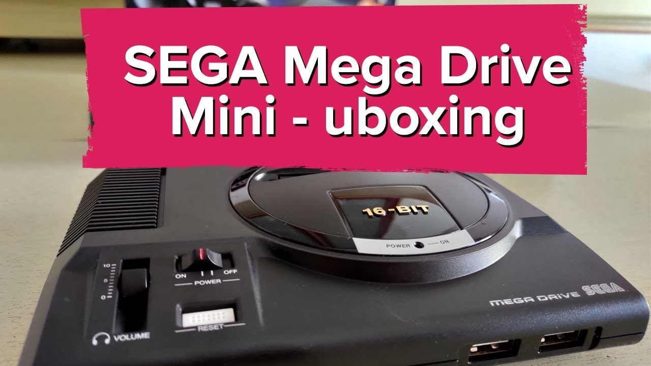 Mega Drive Mini - unboxing - YouTube