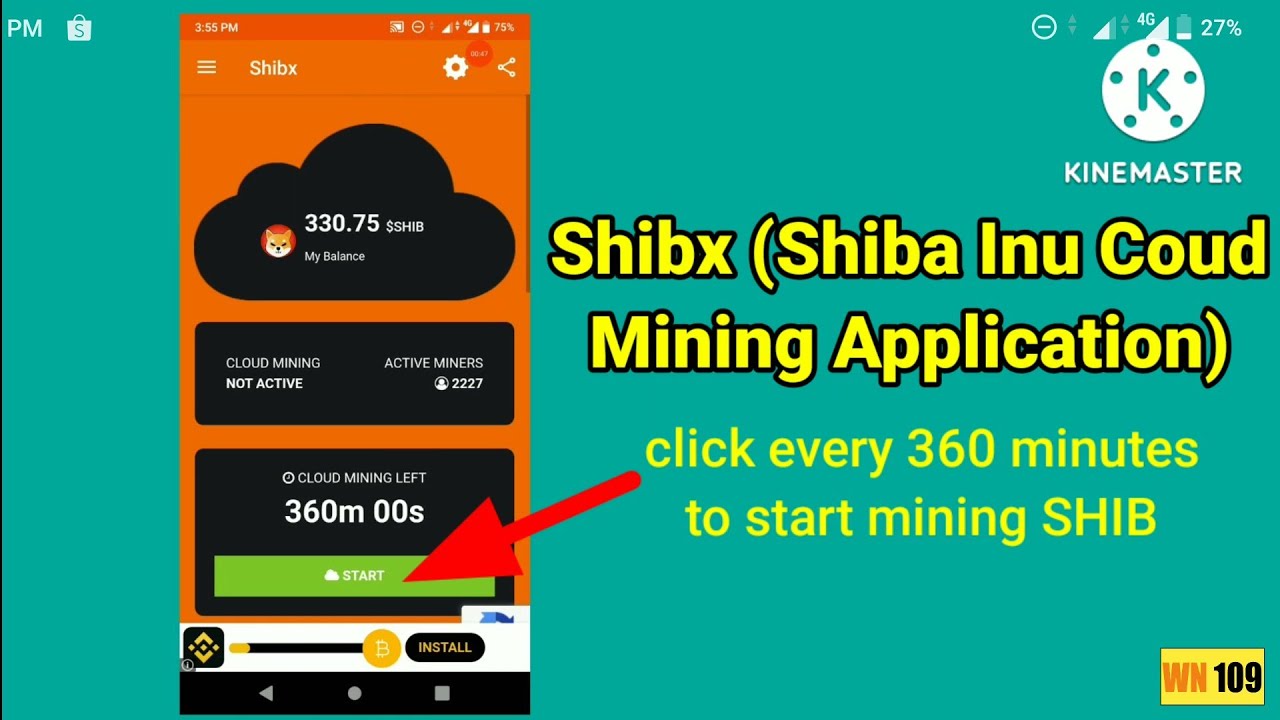 Shibx | Shiba Inu Cloud Mining Application | Mine Shiba Inu Everyday - YouTube
