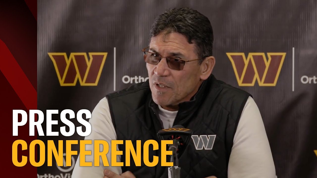 HC Ron Rivera speaks to the media - YouTube