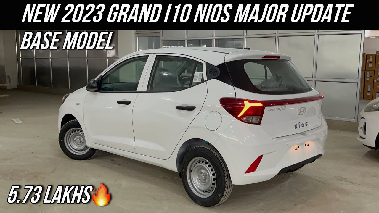 Base Model में LED वाला काम 🙏🏻 New 2023 Grand i10 Nios *Era* Updated ...