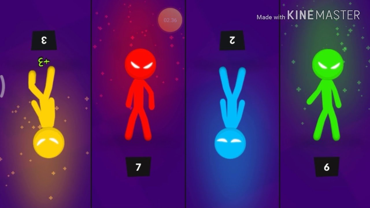 Game stickman party:1 2 3 4 permainan offlain - YouTube