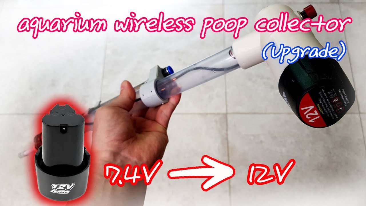 Aquarium Wireless Fish Poop Collector Upgrade. - YouTube