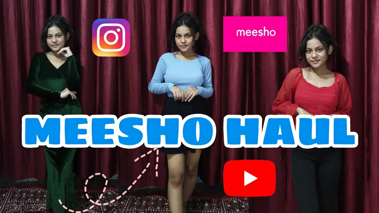 *Trendy* MEESHO Haul!|Everything Under ₹400| Try on Haul! #meesho # ...