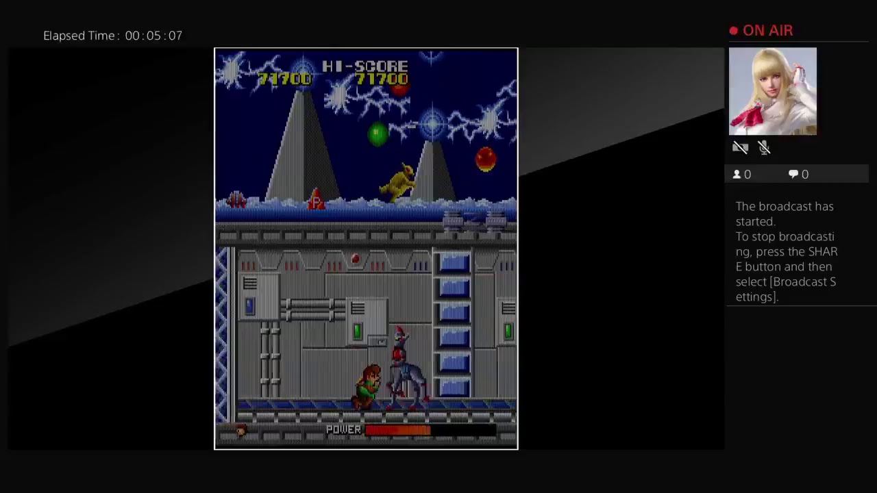 Arcade Archives Cosmo Police Galivan (PS4) One Credit Game Sample - YouTube