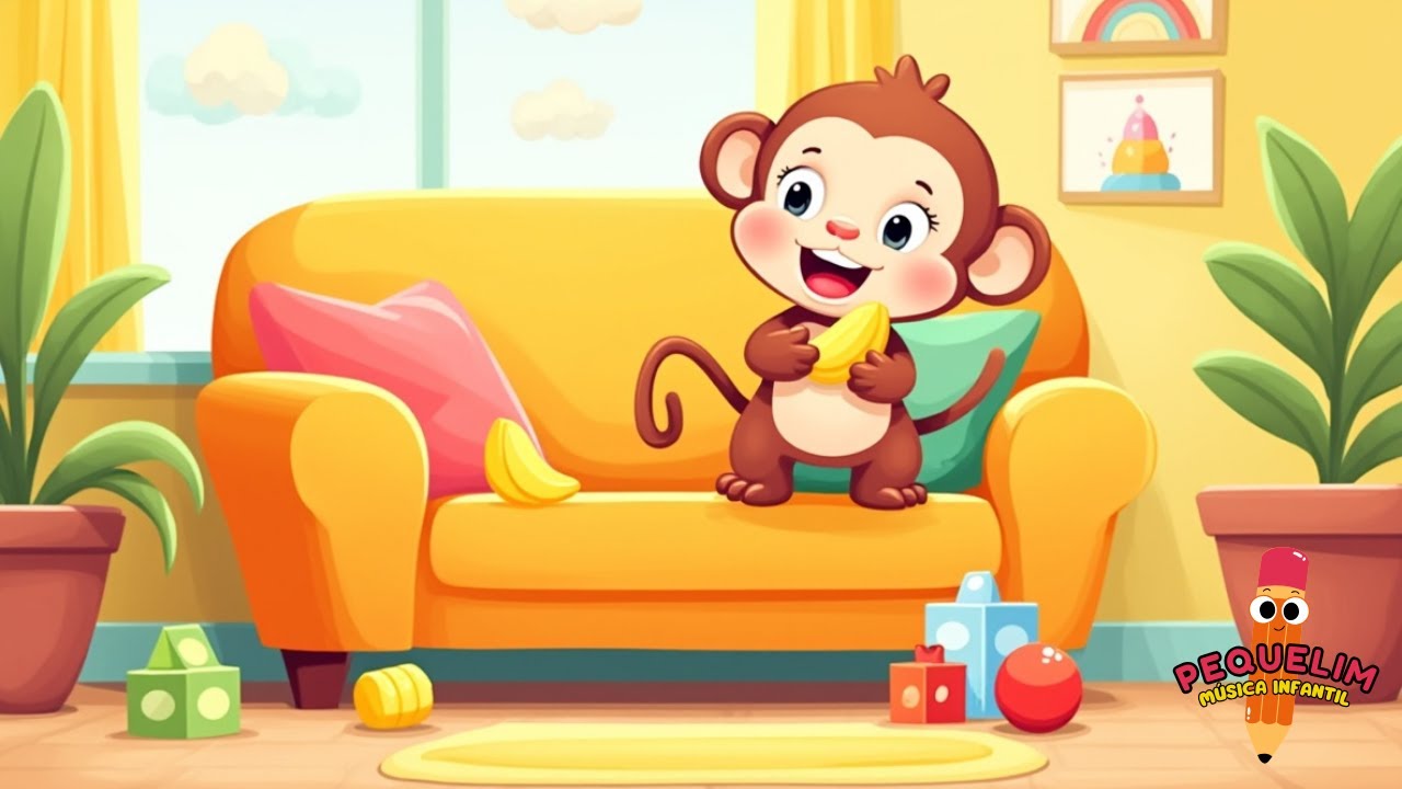 🧁🎶 📚 Monín aprende en la escuela – Canción educativa y entretenida ...