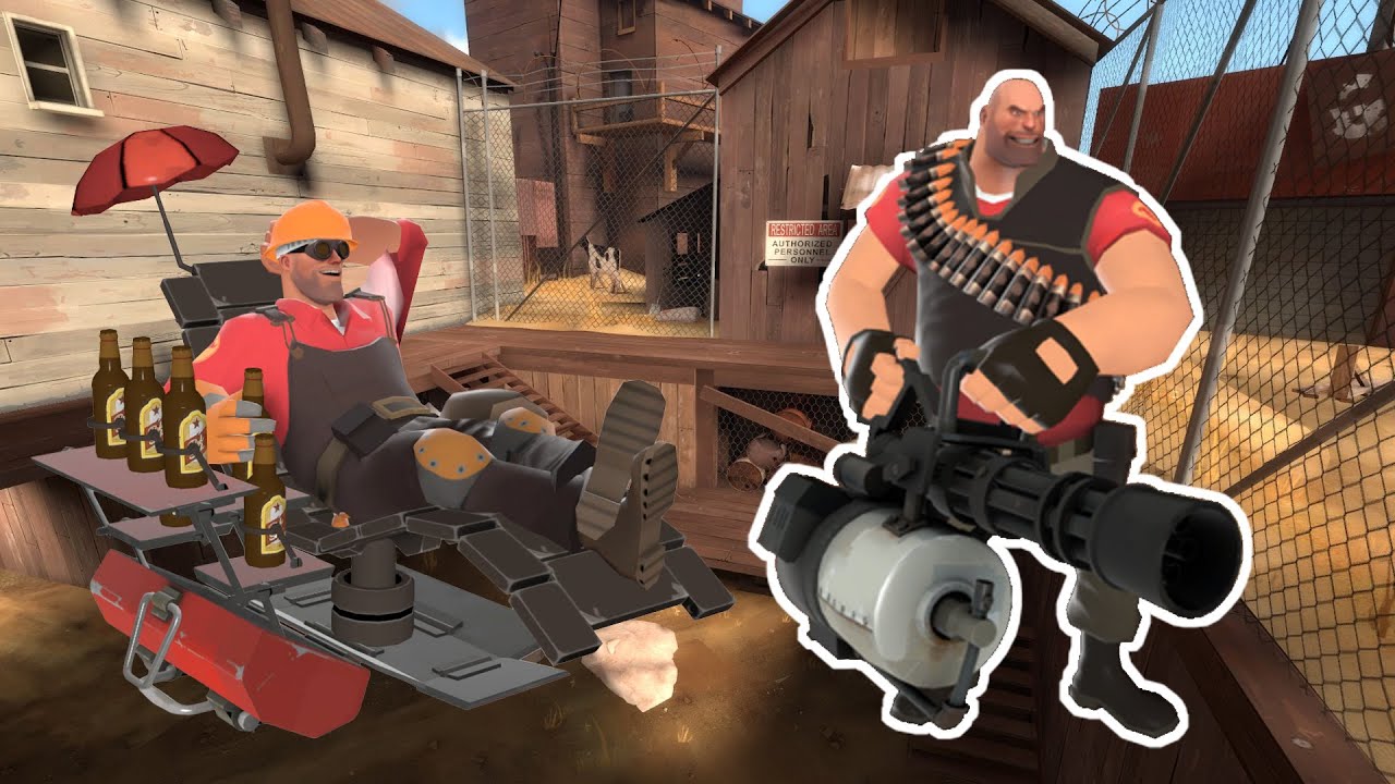 TF2: Heavy = SENTRY GUN - YouTube