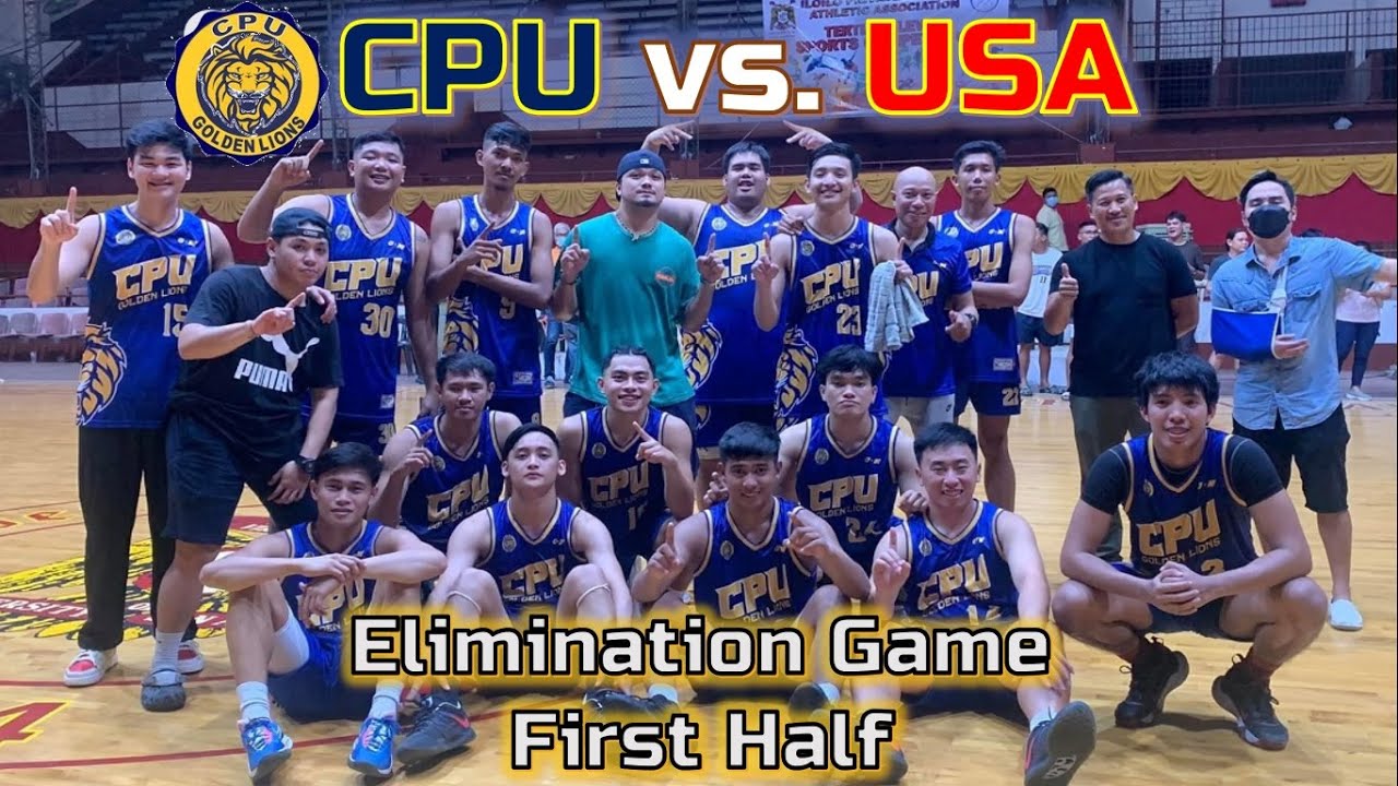 USA Golden Eagles vs. CPU Golden Lions Elimination Game - First Half l ...