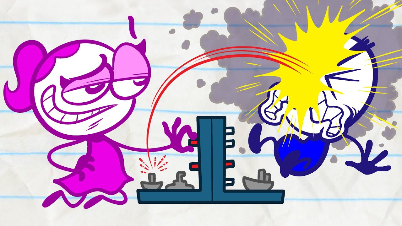 Pencilmate and Pencilmiss BATTLE IT OUT at Sea!!! - Pencilmation India ...