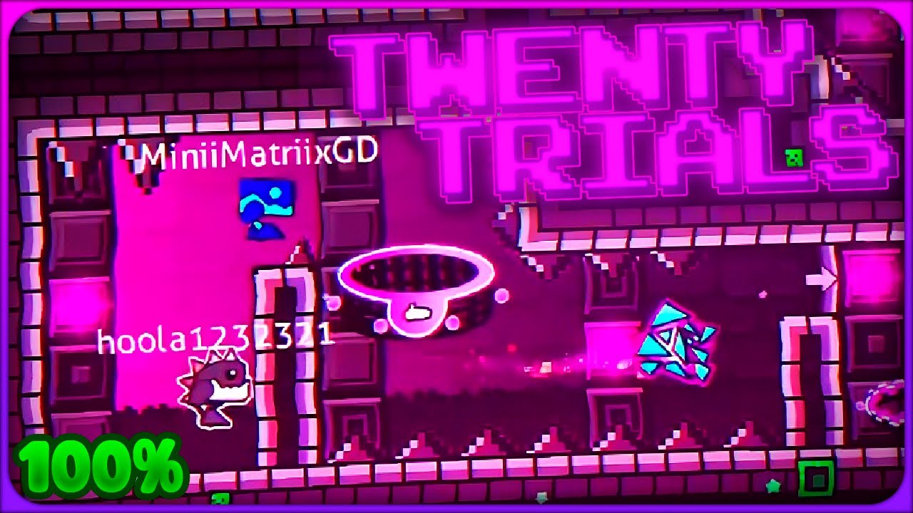 Completé Twenty Trials en Geometry Dash 2.2!! - YouTube