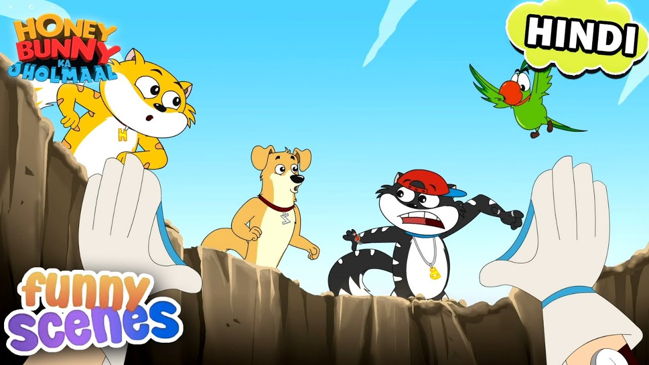 Honey Bunny Funny Scenes | Cartoon For Kids | Compilation - 07 ...