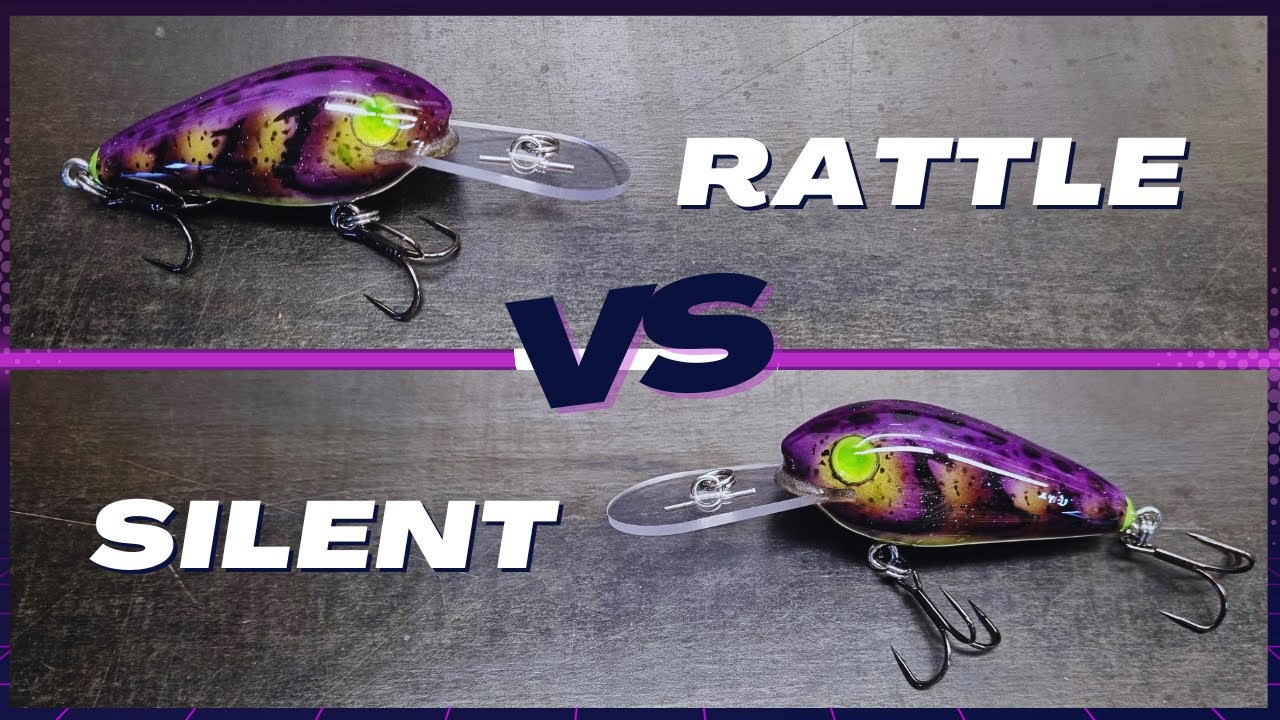 Crankbait Rattle Vs Silent - What Catches More Fish - YouTube