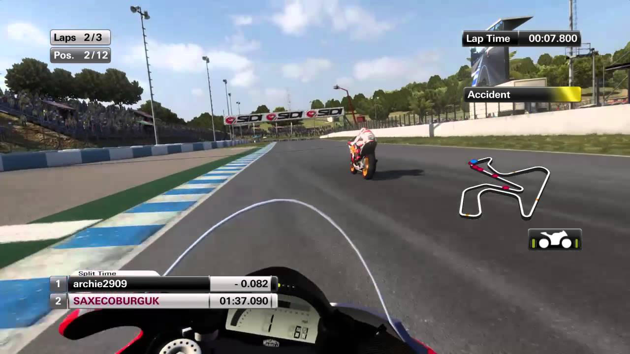 PS4 MOTOGP 2014 COCKPIT RACING JEREZ HD - YouTube