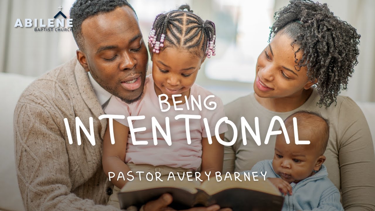Being Intentional | Pastor Avery Barney - YouTube