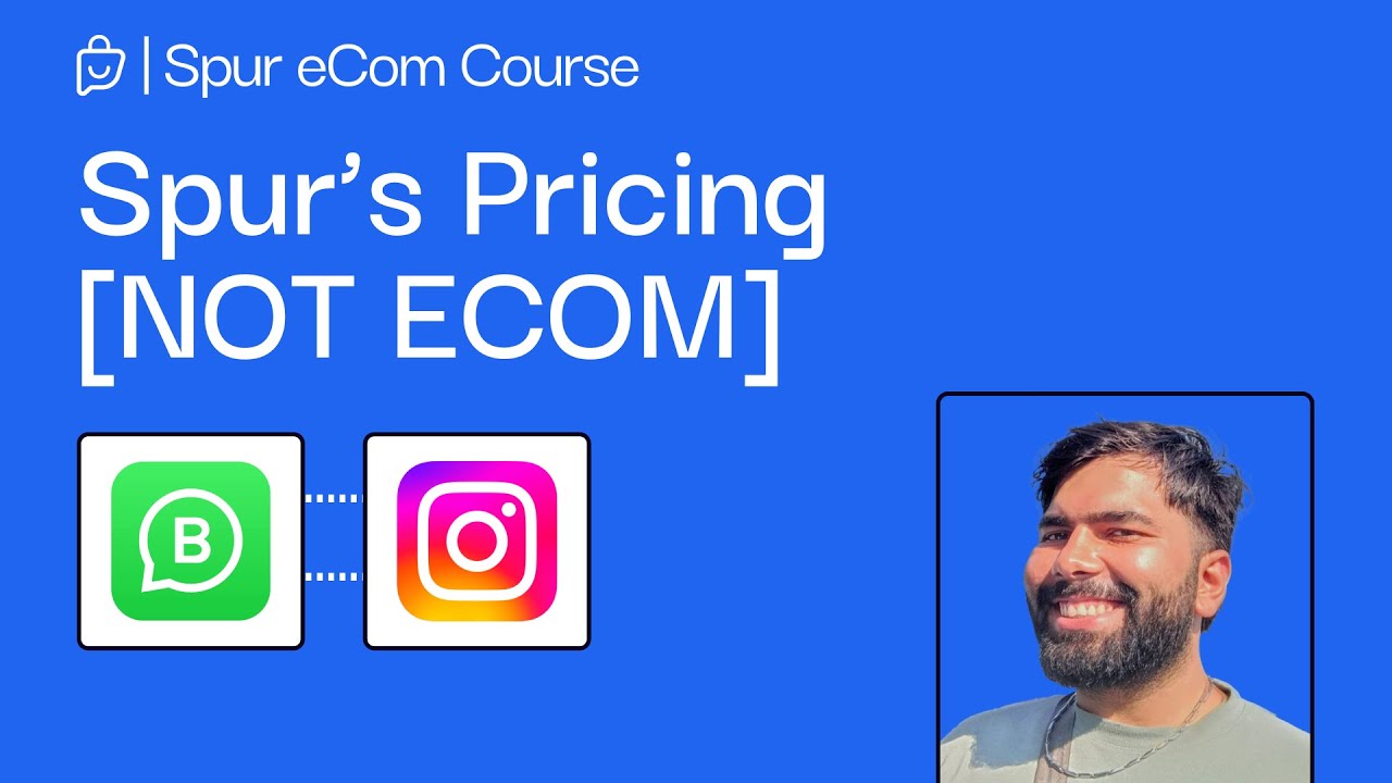 Spur Pricing for WhatsApp API [Not Ecommerce] - YouTube