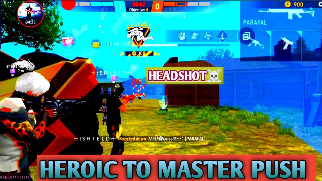 Freefire cs rank push | CS RANK HEROIC TO MASTER PUSH FULL GAMEPLAY ...