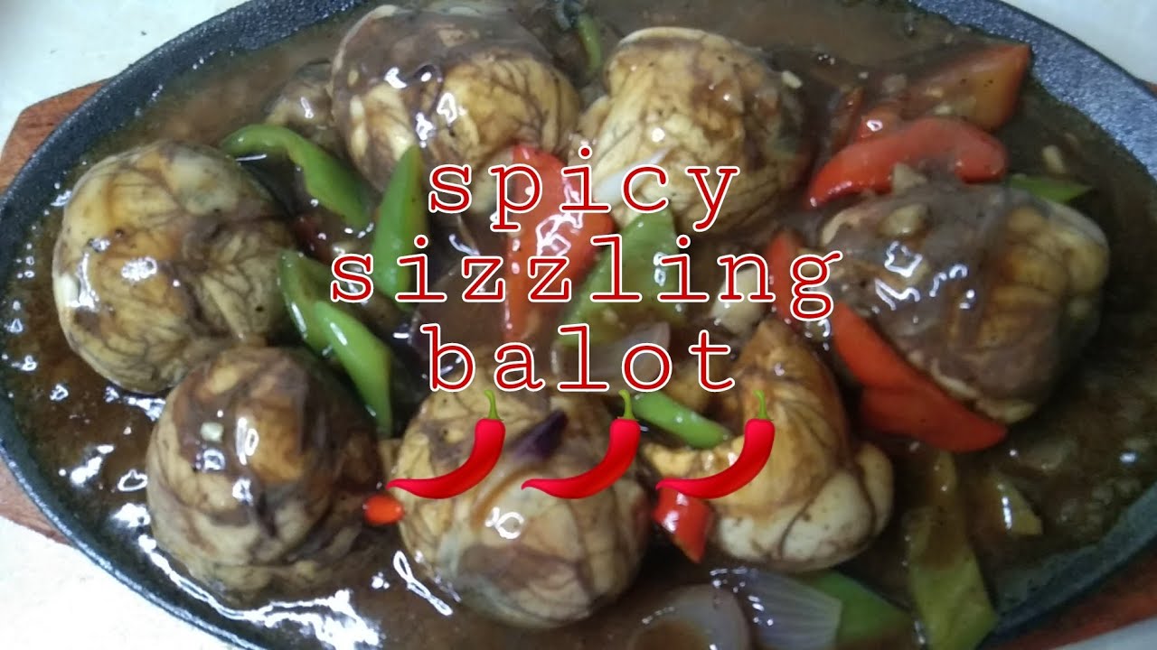 New version spicy sizzling balot - YouTube