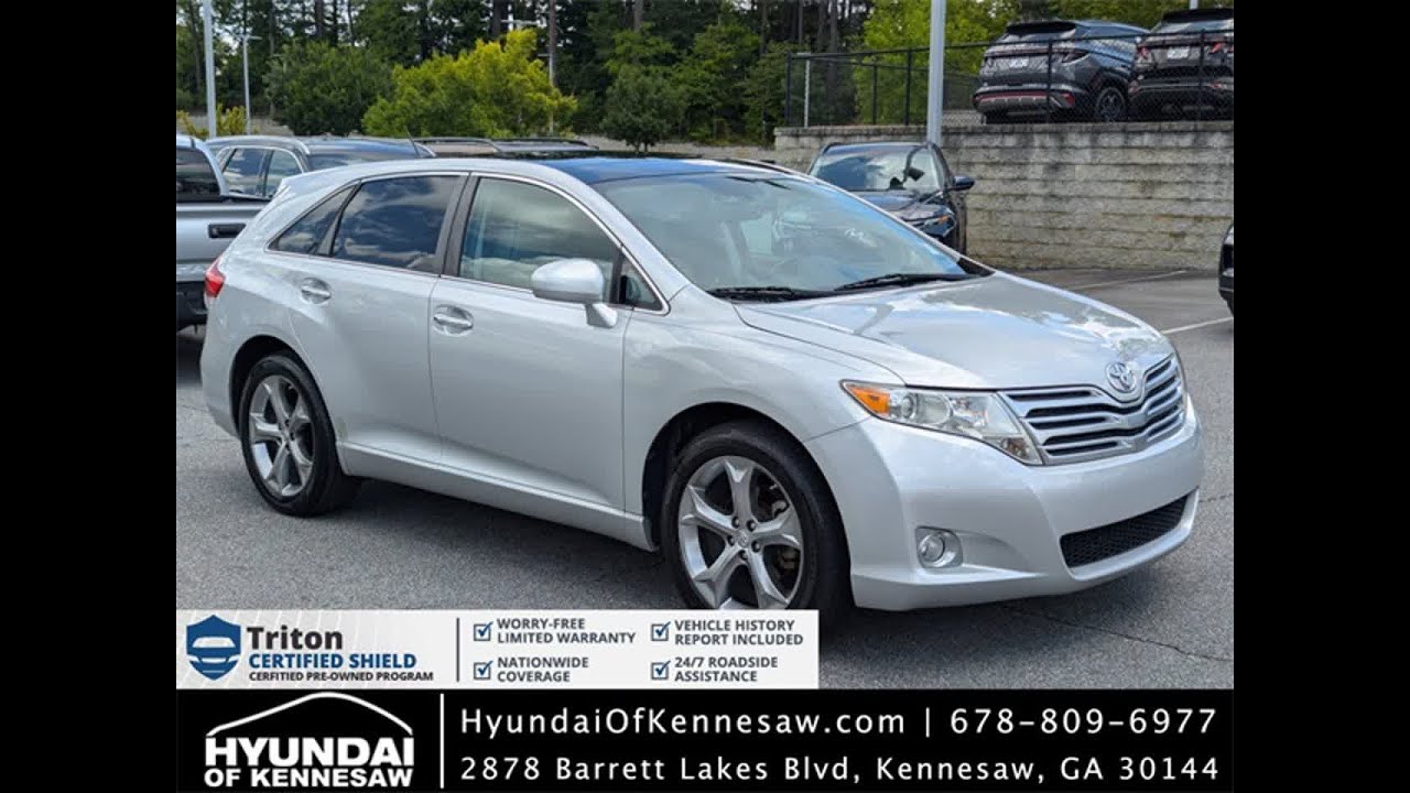2010 Toyota Venza Base Marietta, Woodstock, Acworth, Roswell GA - YouTube