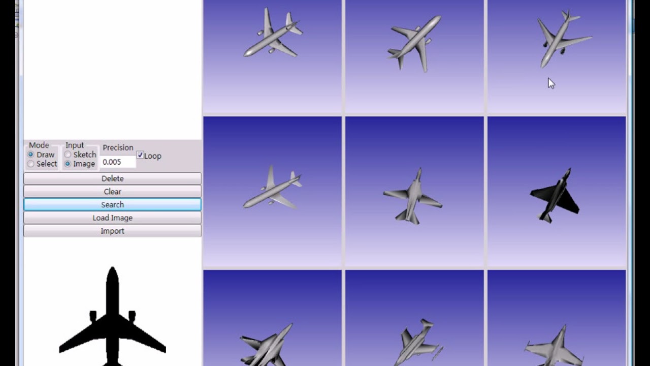 3D Model Retrieval - YouTube