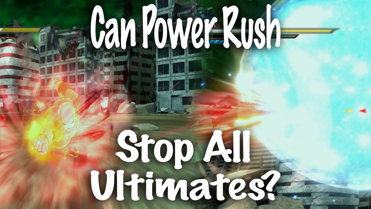 Can POWER RUSH Go Through All Ultimate's - Dragon Ball Xenoverse 2 ...